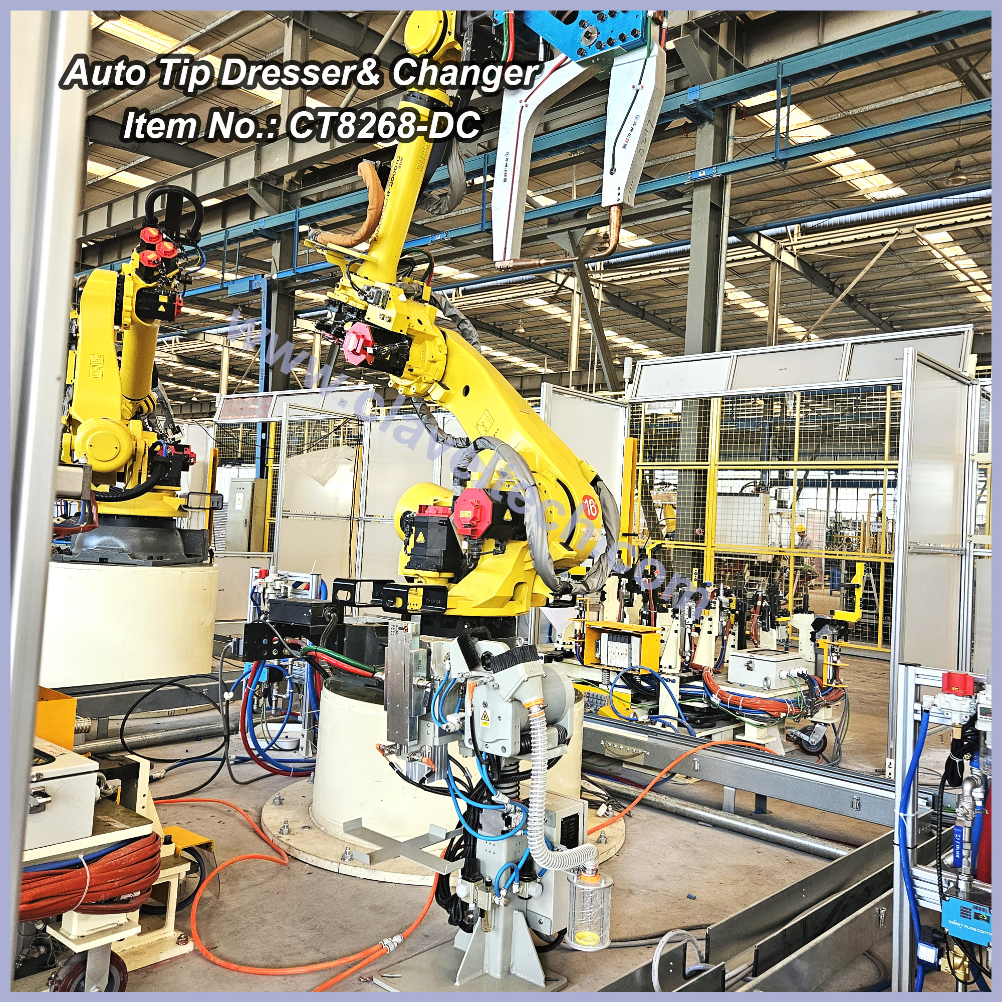 Automatic Tip Dresser, Tip dresser, Tip Changer, Swing arm tip dresser ...